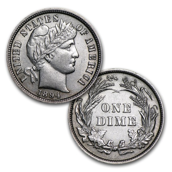Buy 1892-1916 Barber Dime Set | APMEX