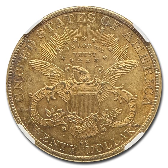 Buy 1892-CC $20 Liberty Gold Double Eagle AU-58 NGC | APMEX