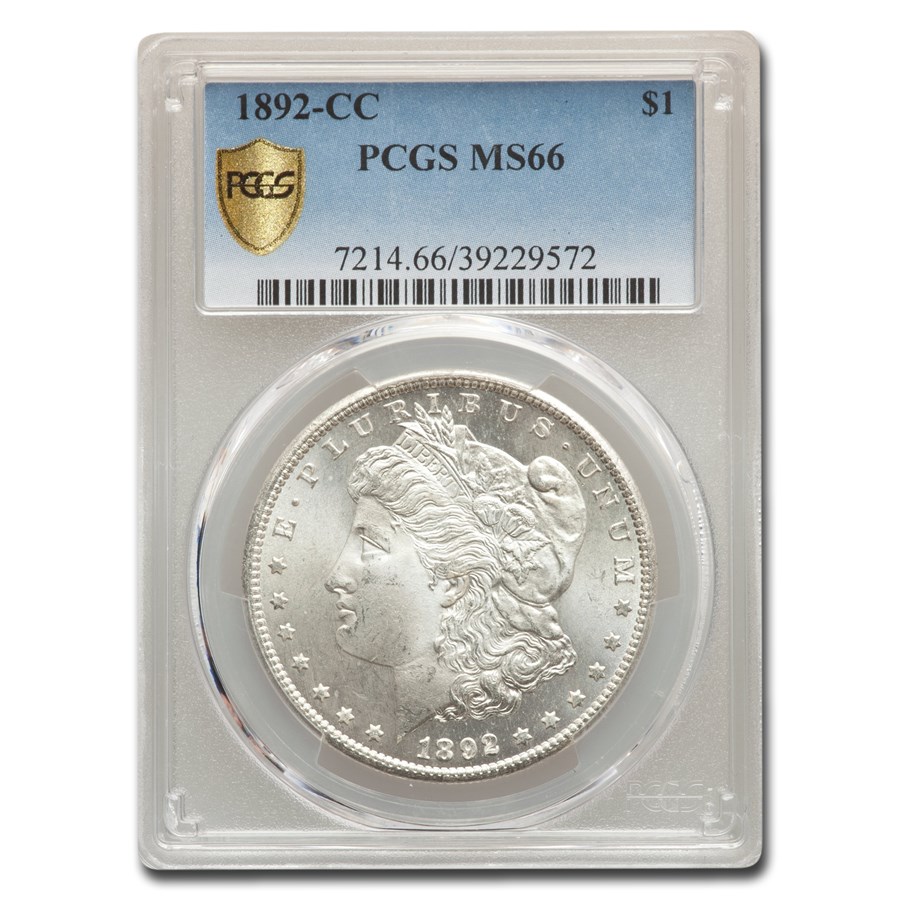 Buy 1892-CC Morgan Dollar MS-66 PCGS | APMEX