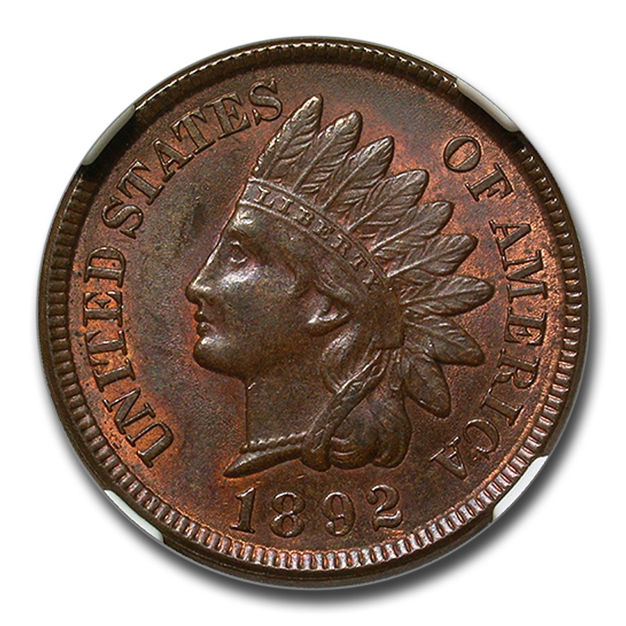 Buy 1892 Indian Head Cent MS-64 NGC (Brown) | APMEX