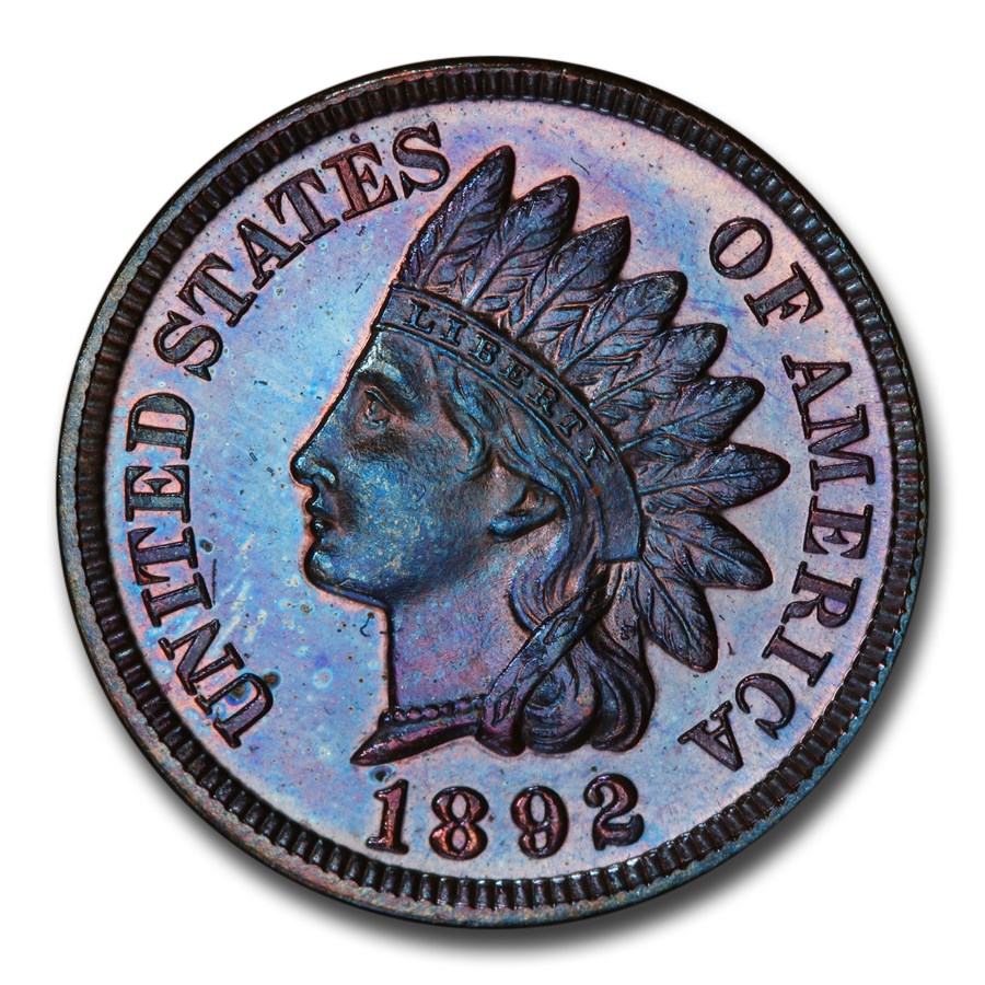 Buy 1892 Indian Head Cent PR-65 PCGS (Brown) | APMEX