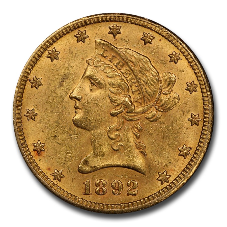 Buy 1892-O $10 Liberty Gold Eagle MS-62+ PCGS | APMEX