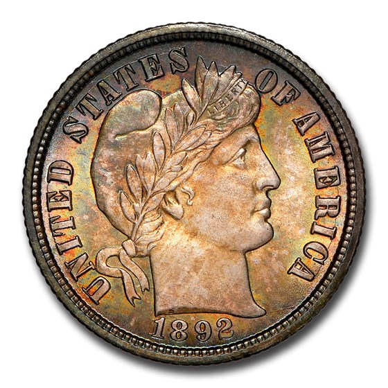 Buy 1892-O Barber Dime MS-67 NGC | APMEX