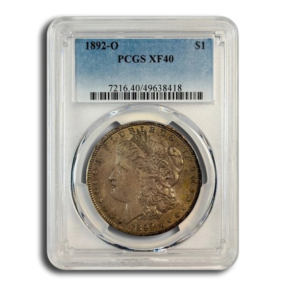 Buy 1892-O Morgan Silver Dollar XF-40 PCGS (Toned) | APMEX