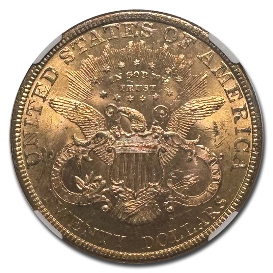 Buy 1893 $20 Liberty Gold Double Eagle MS-63 NGC | APMEX