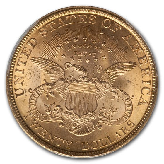 Buy 1893 $20 Liberty Gold Double Eagle MS-63 PCGS CAC | APMEX