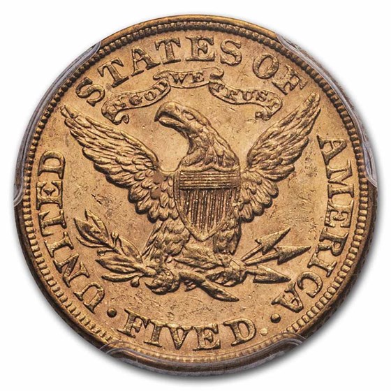 Buy 1893 $5 Liberty Gold Half Eagle MS-62 PCGS | APMEX