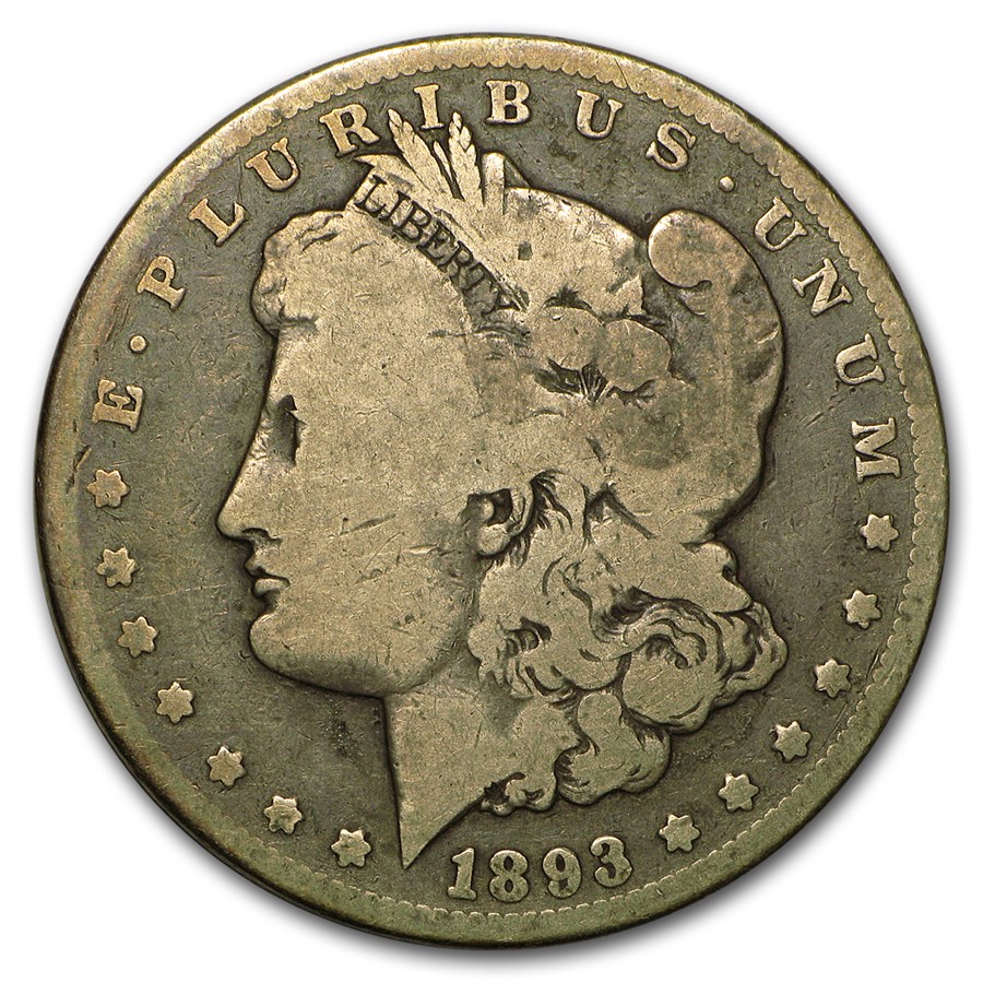 Buy 1893-CC Morgan Dollar VG | APMEX