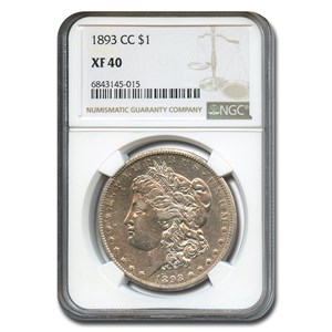 Buy 1893-CC Morgan Dollar XF-40 NGC | APMEX