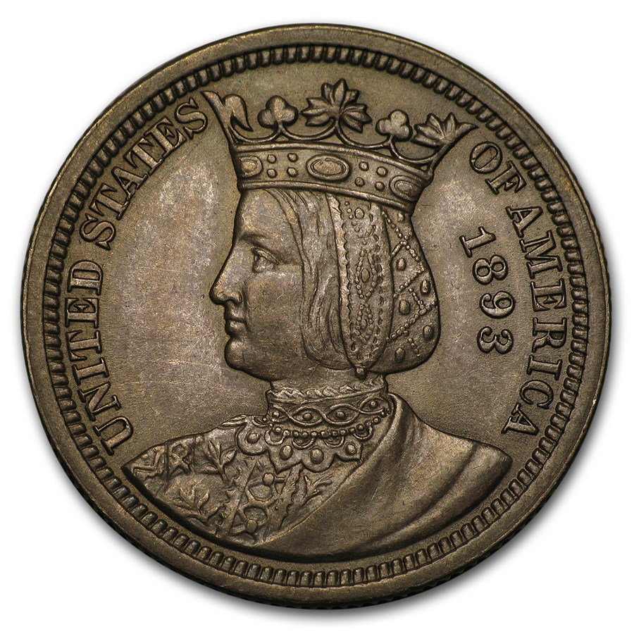 Buy 1893 Isabella Commemorative Quarter AU (Toned) | APMEX