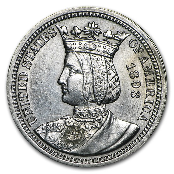 Buy 1893 Isabella Quarter AU Details (Cleaned) | APMEX