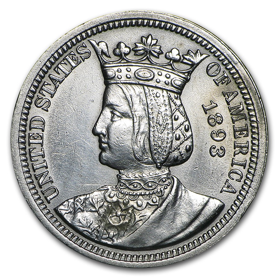 Buy 1893 Isabella Quarter AU Details (Cleaned) | APMEX