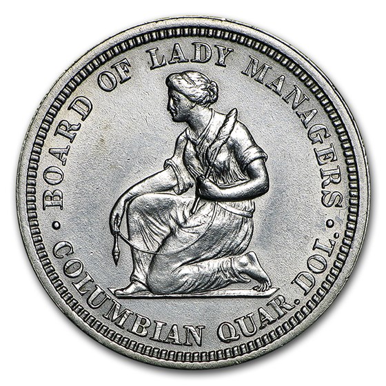 Buy 1893 Isabella Quarter AU Details (Cleaned) | APMEX