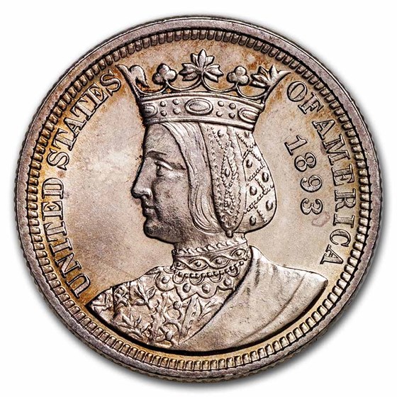 Buy 1893 Isabella Quarter BU Details (Cleaned) | APMEX