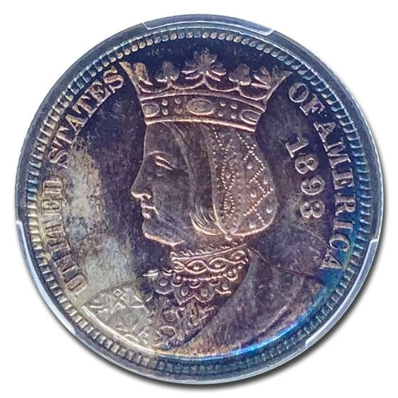 Buy 1893 Isabella Quarter MS-67+ PCGS CAC | APMEX