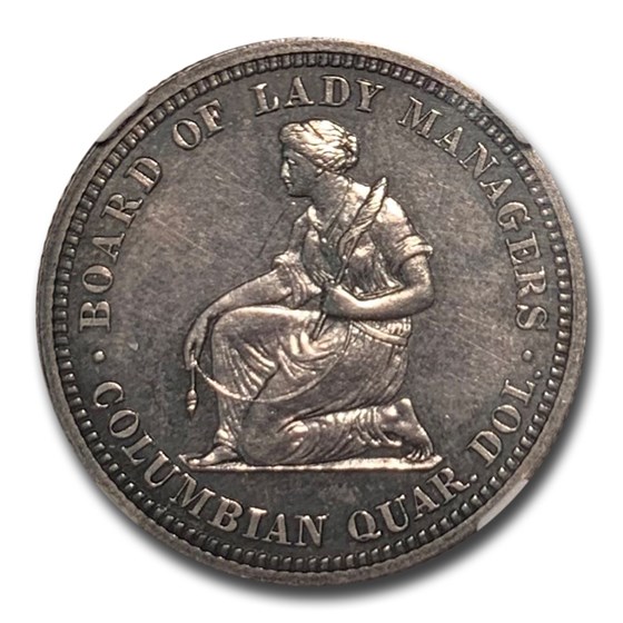 Buy 1893 Isabella Quarter PF-62 NGC | APMEX