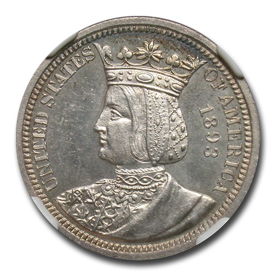 Buy 1893 Isabella Quarter PF-64 NGC | APMEX