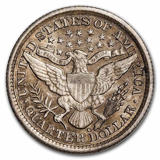 Buy 1893-O Barber Quarter Choice AU | APMEX