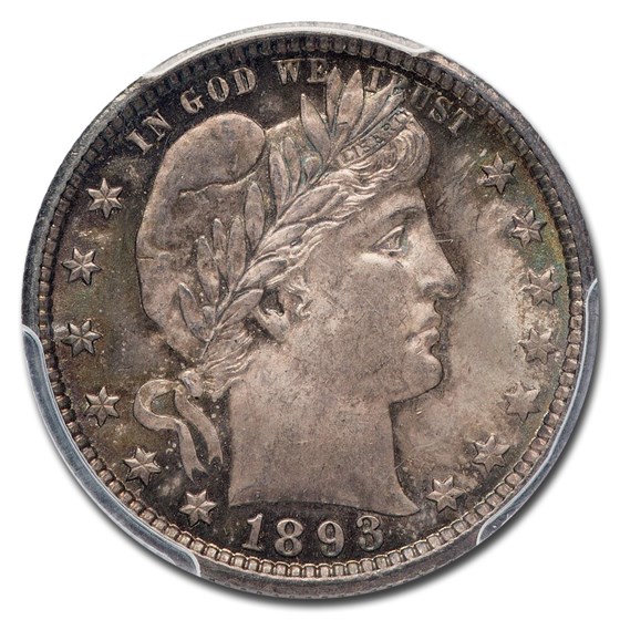 Buy 1893-O Barber Quarter MS-66 PCGS | APMEX