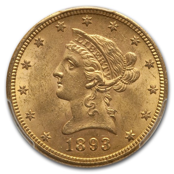 Buy 1893-S $10 Liberty Gold Eagle MS-63 PCGS | APMEX
