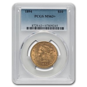 Buy 1894 $10 Liberty Gold Eagle MS-63+ PCGS (Plus) | APMEX