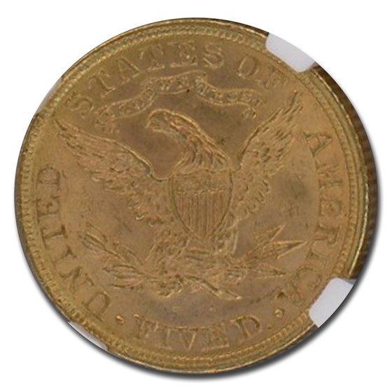 Buy 1894 $5 Liberty Gold Half Eagle MS-65 NGC | APMEX