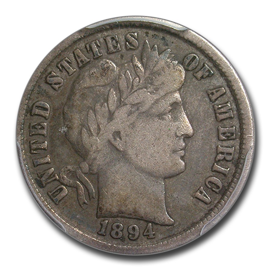 Buy 1894 Barber Dime Fine-15 PCGS | APMEX