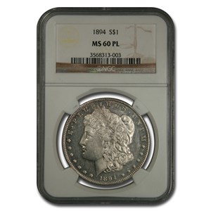 Buy 1894 Morgan Dollar Prooflike MS-60 NGC | APMEX