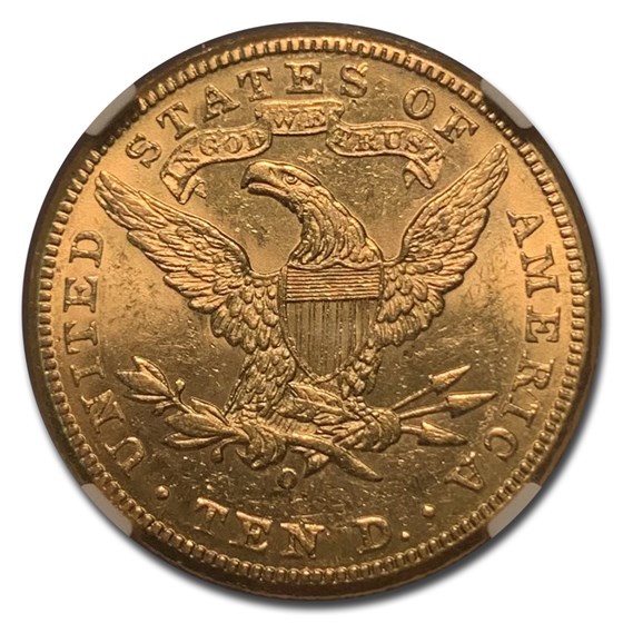 Buy 1894-O $10 Liberty Gold Eagle MS-61 NGC | APMEX