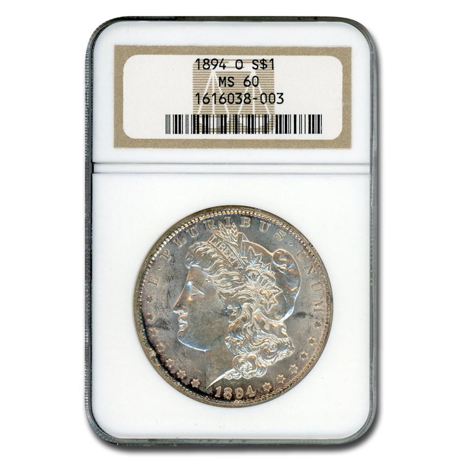 1894-O Morgan Dollar MS-60 NGC