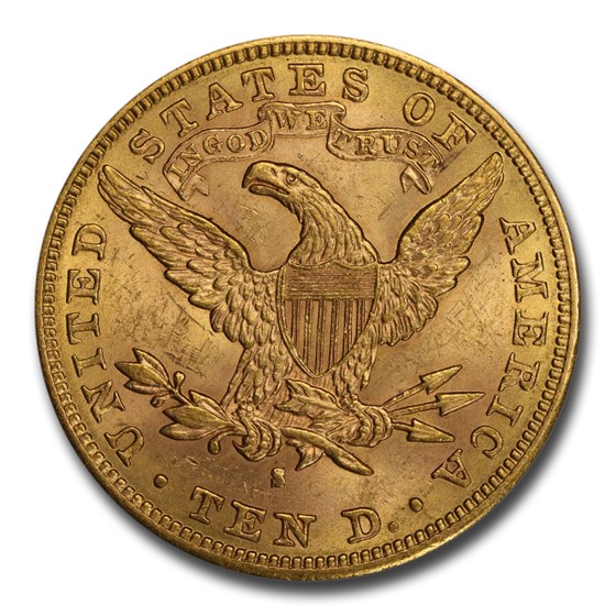 1894-S $10 Liberty Gold Eagle MS-62 PCGS