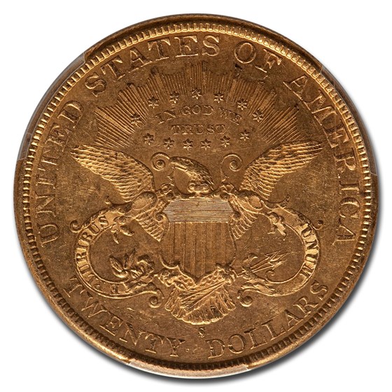 Buy 1894-S $20 Liberty Gold Double Eagle MS-62 PCGS (PL) | APMEX