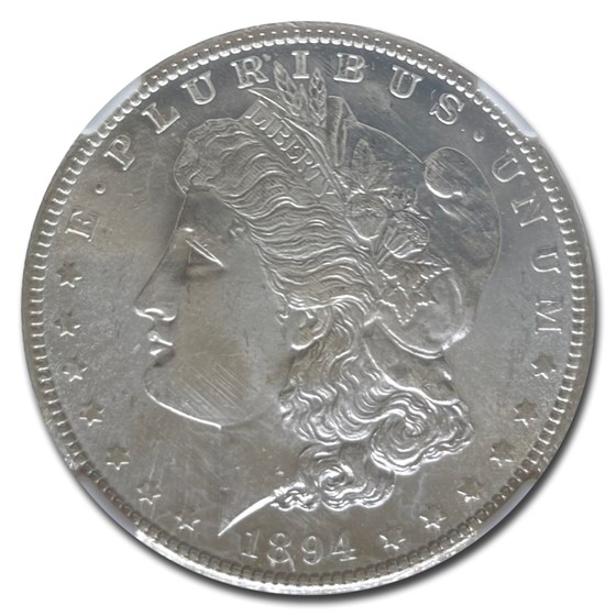 Buy 1894-S Morgan Dollar MS-65 NGC (Miles Standish) | APMEX