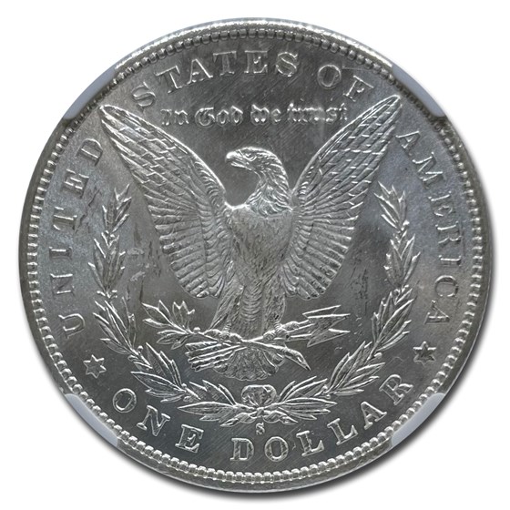 Buy 1894-S Morgan Dollar MS-65 NGC (Miles Standish) | APMEX