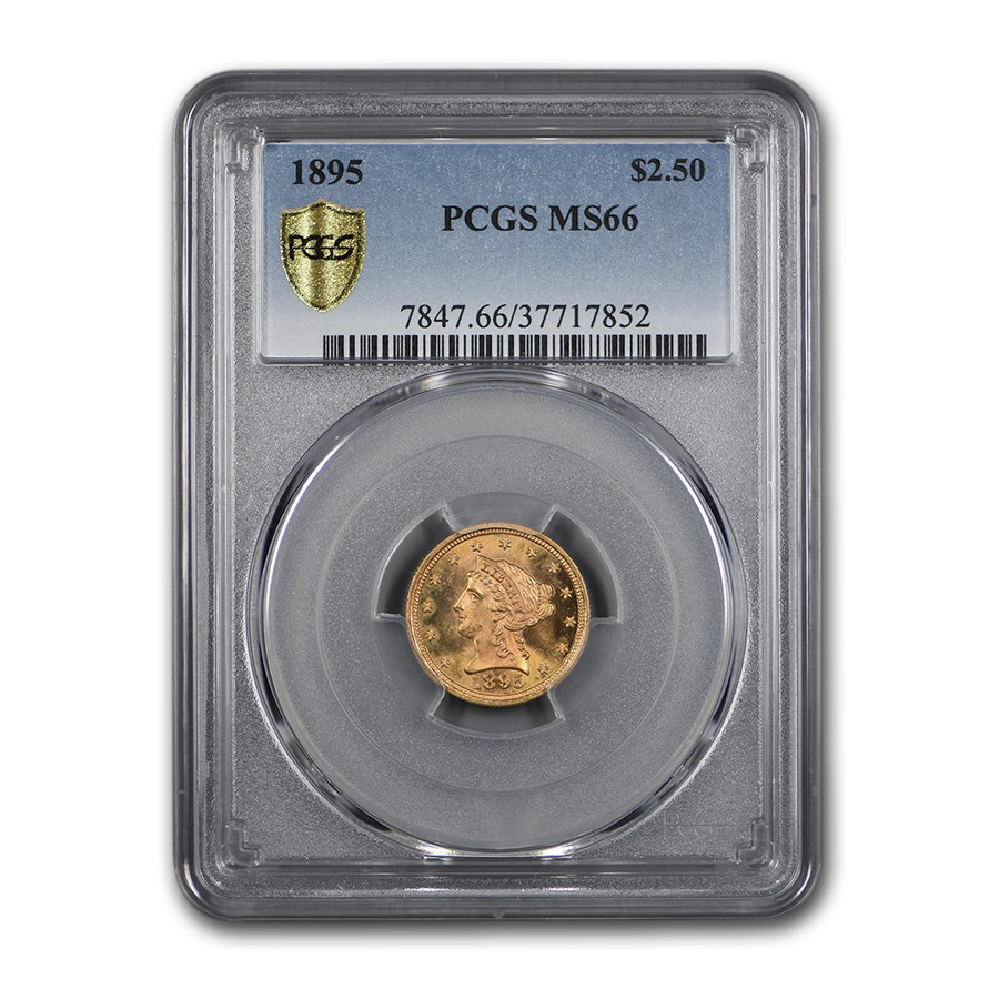 Buy 1895 $2.50 Liberty Gold Quarter Eagle MS-66 PCGS | APMEX