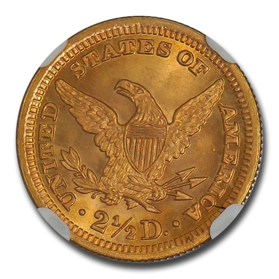 Buy 1895 $2.50 Liberty Gold Quarter Eagle MS-67 NGC | APMEX