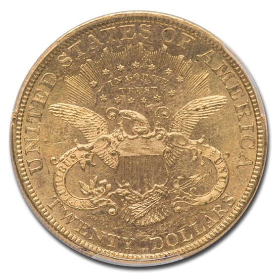 1895 $20 Liberty Gold Double Eagle MS-60 PCGS