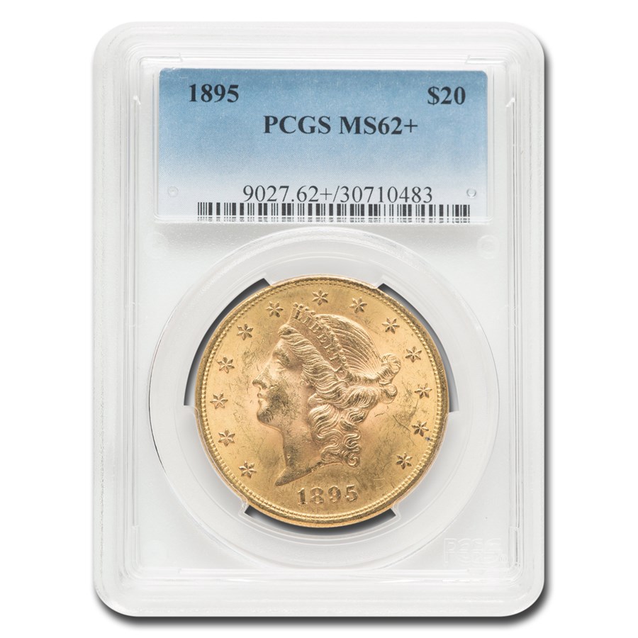 Buy 1895 Liberty Gold Double Eagle MS-62 PCGS | APMEX