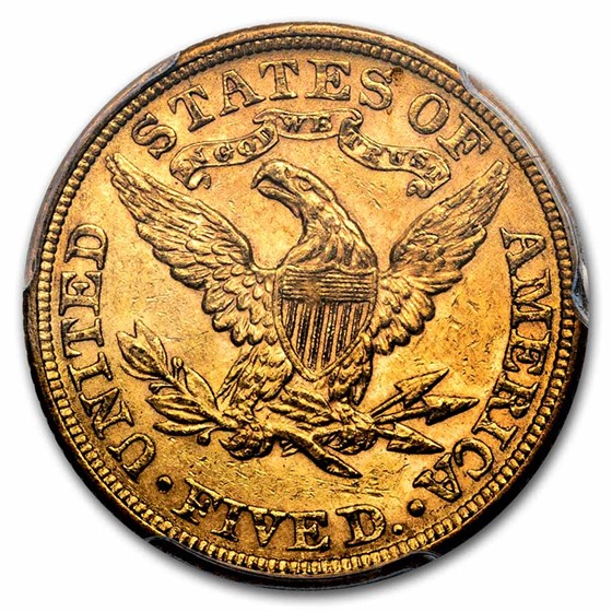 Buy 1895 $5 Liberty Gold Half Eagle MS-62 PCGS | APMEX