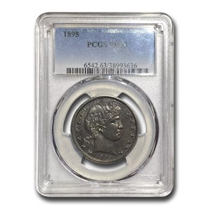 Buy 1895 Barber Half Dollar PR-63 PCGS | APMEX