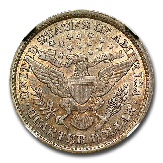 Buy 1895 Barber Quarter AU-58 NGC | APMEX