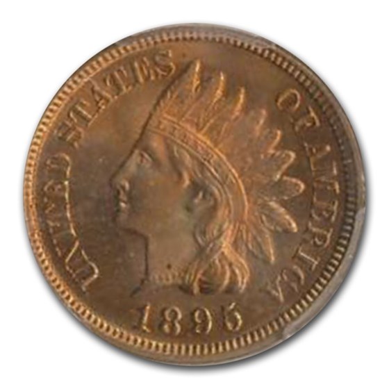 Buy 1895 Indian Head Cent MS-65 PCGS CAC (Red) | APMEX
