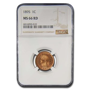 Buy 1895 Indian Head Penny MS-66 NGC (Red) | APMEX