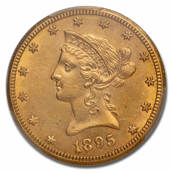 Buy 1895-O $10 Liberty Gold Eagle AU-55 PCGS | APMEX