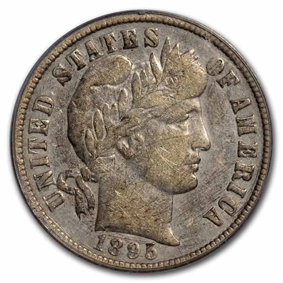 1895-O Barber Dime VF-25 PCGS