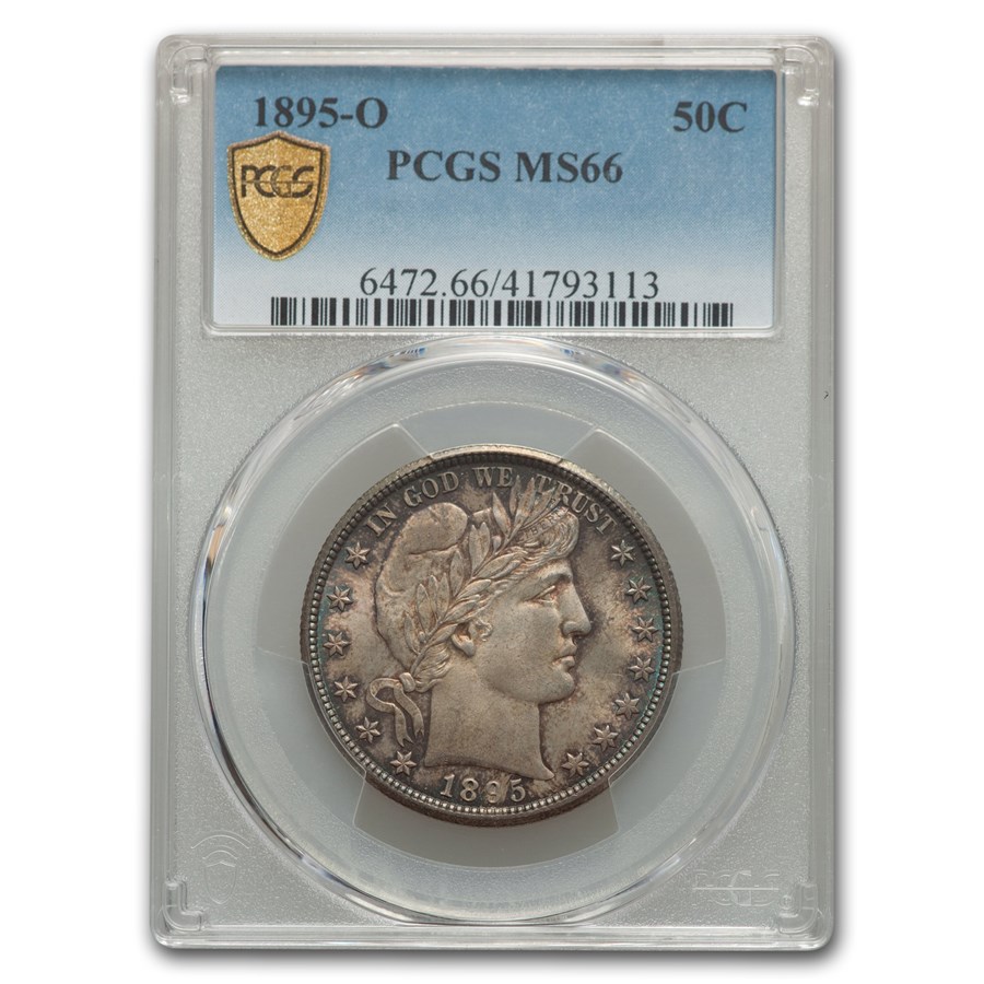 Buy 1895-O Barber Half Dollar MS-66 PCGS | APMEX