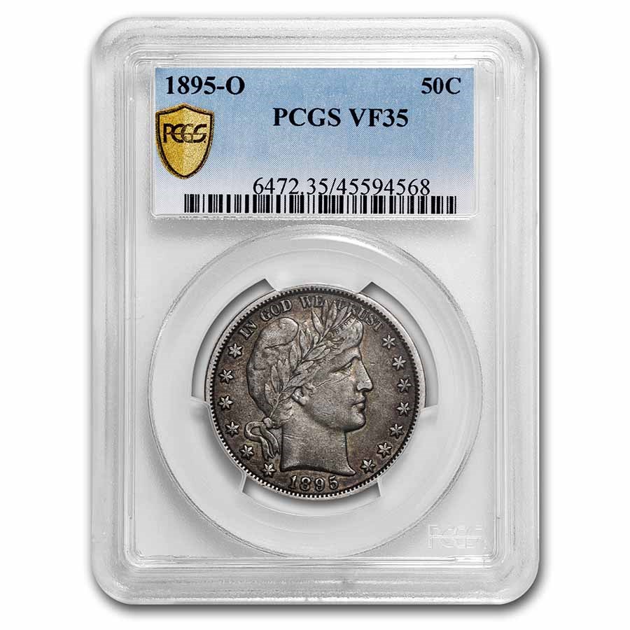 Buy 1895-O Barber Half Dollar VF-35 PCGS | APMEX