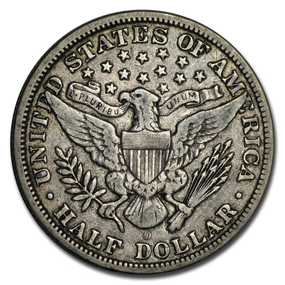 Buy 1895-O Barber Half Dollar VF | APMEX