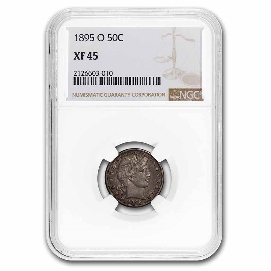 Buy 1895-O Barber Half Dollar XF-45 NGC | APMEX