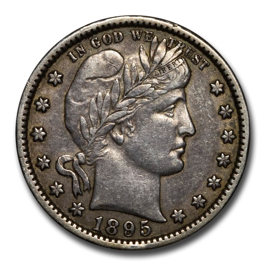 Buy 1895-O Barber Quarter AU | APMEX